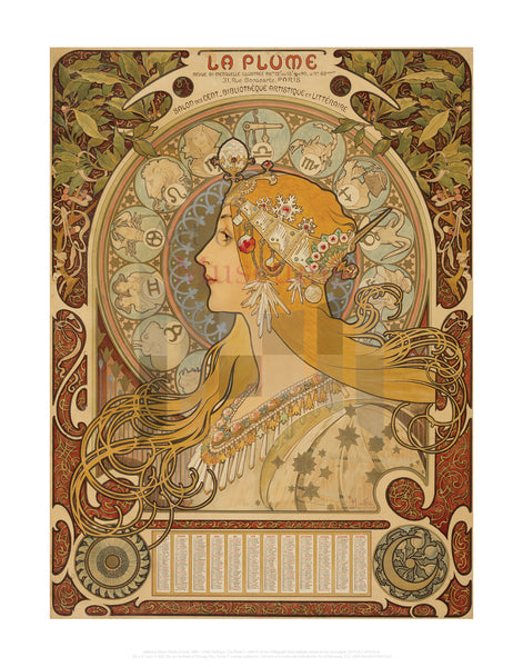 Alphonse Mucha: Master of Art Nouveau Tagged "symbols" - Art of Museums ...