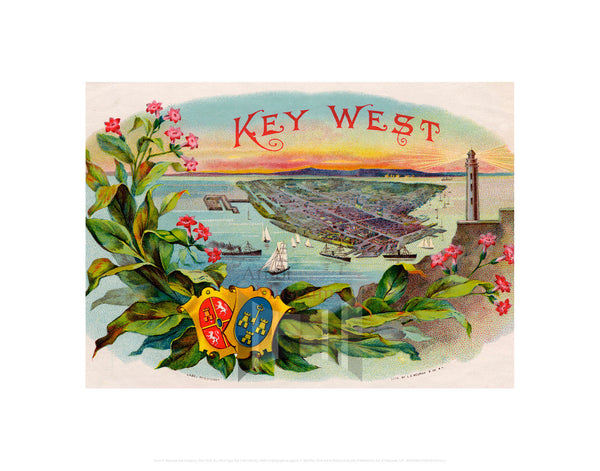 Art of Museums Print: , Louis E. Neuman and Company New York, Key West ...