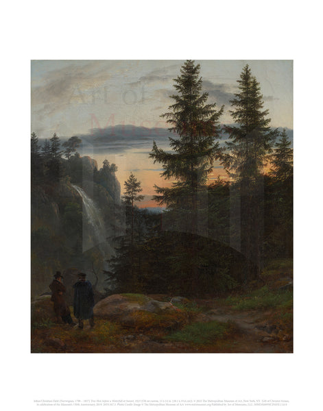 Caspar David Friedrich Tagged "waterfall" - Art of Museums, LLC