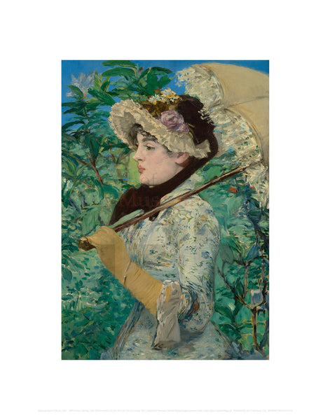 Art of Museums Print: Edouard Manet, Jeanne (Spring) - Art of Museums, LLC