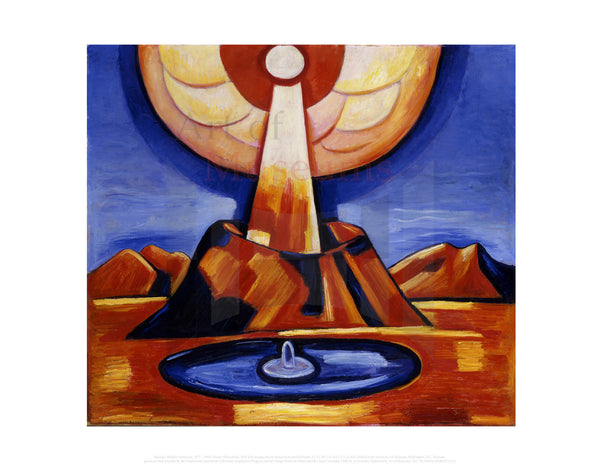 Art of Museums Print: Marsden Hartley, Yliaster (Paracelsus) - Art of ...