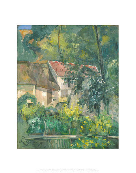 Art of Museums Print: Paul Cezanne, House of Pere Lacroix - Art of ...